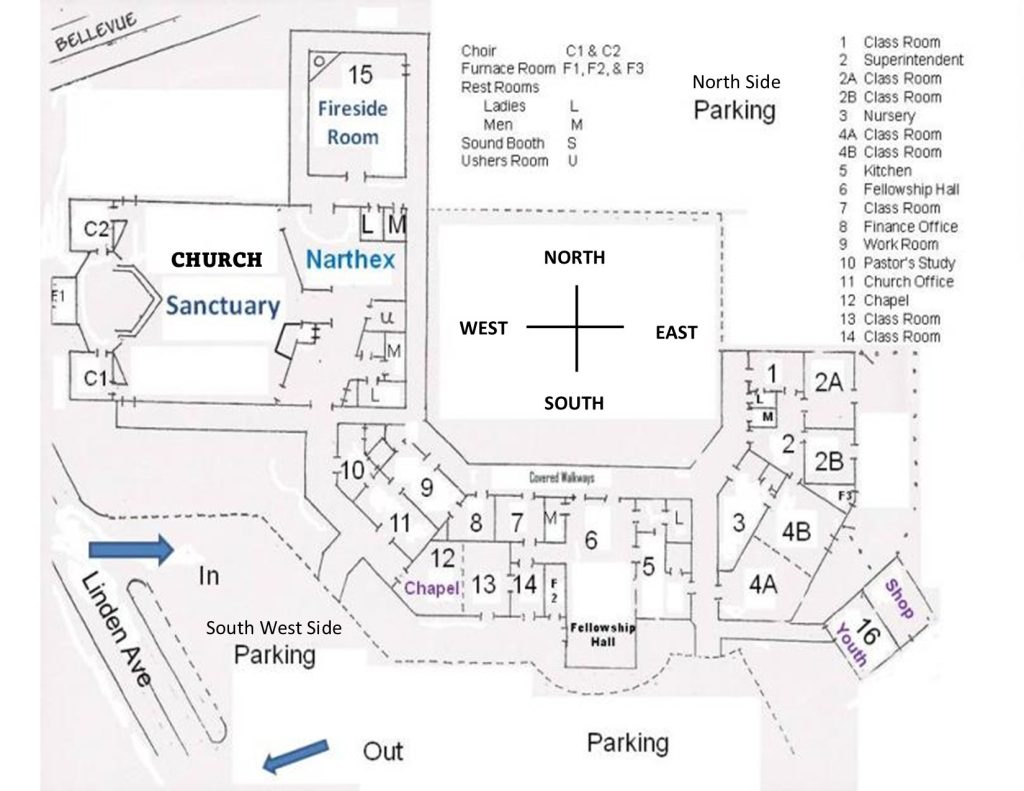 Church Layout - Atwater United Methodist Church